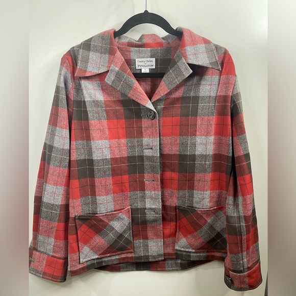 Pendleton | Jackets & Coats | Vintage Pendleton Jacket Womens 49er ...